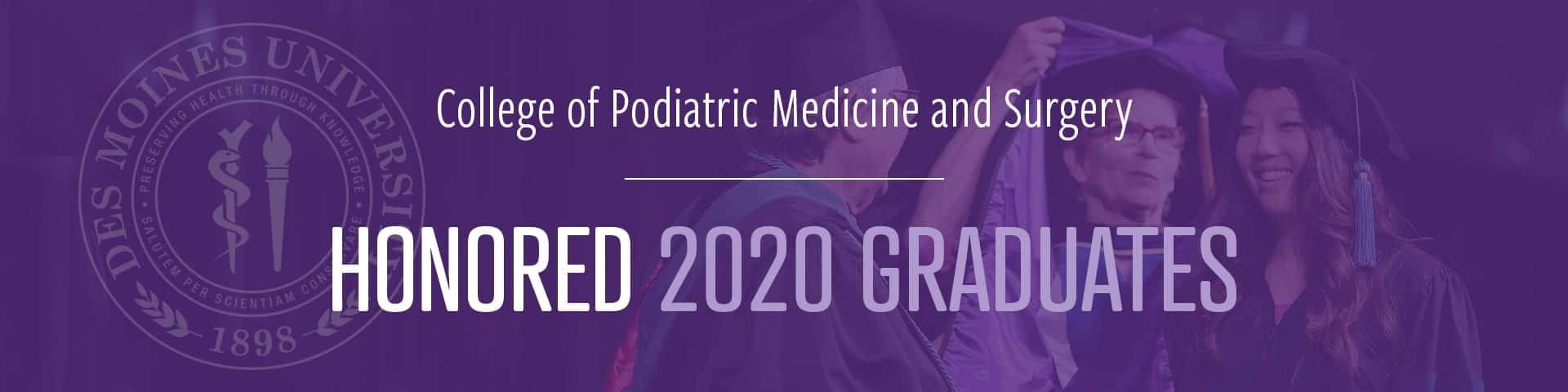 DMU College of Podiatric Medicine and Surgery honors distinguished ...