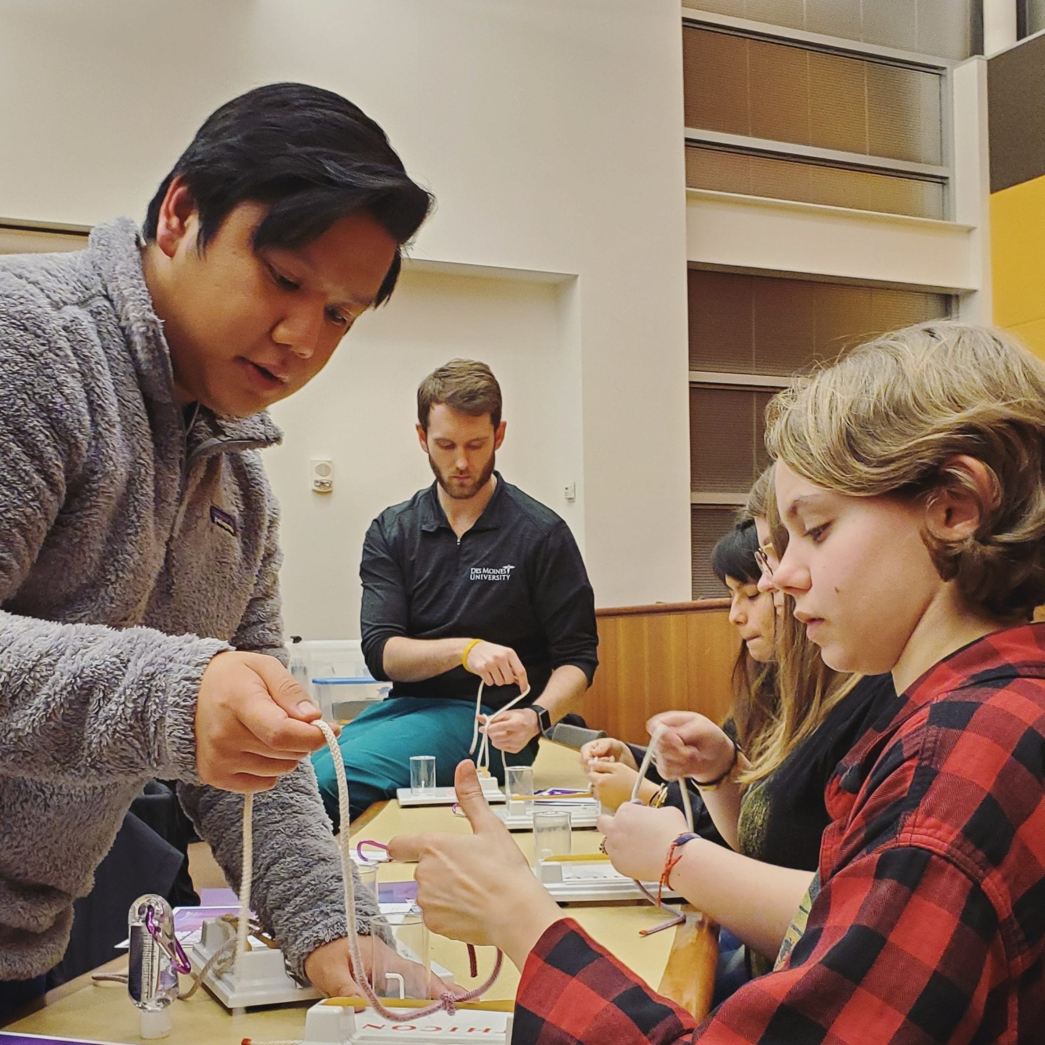 CPMS students proudly advocate for the podiatric medical profession ...