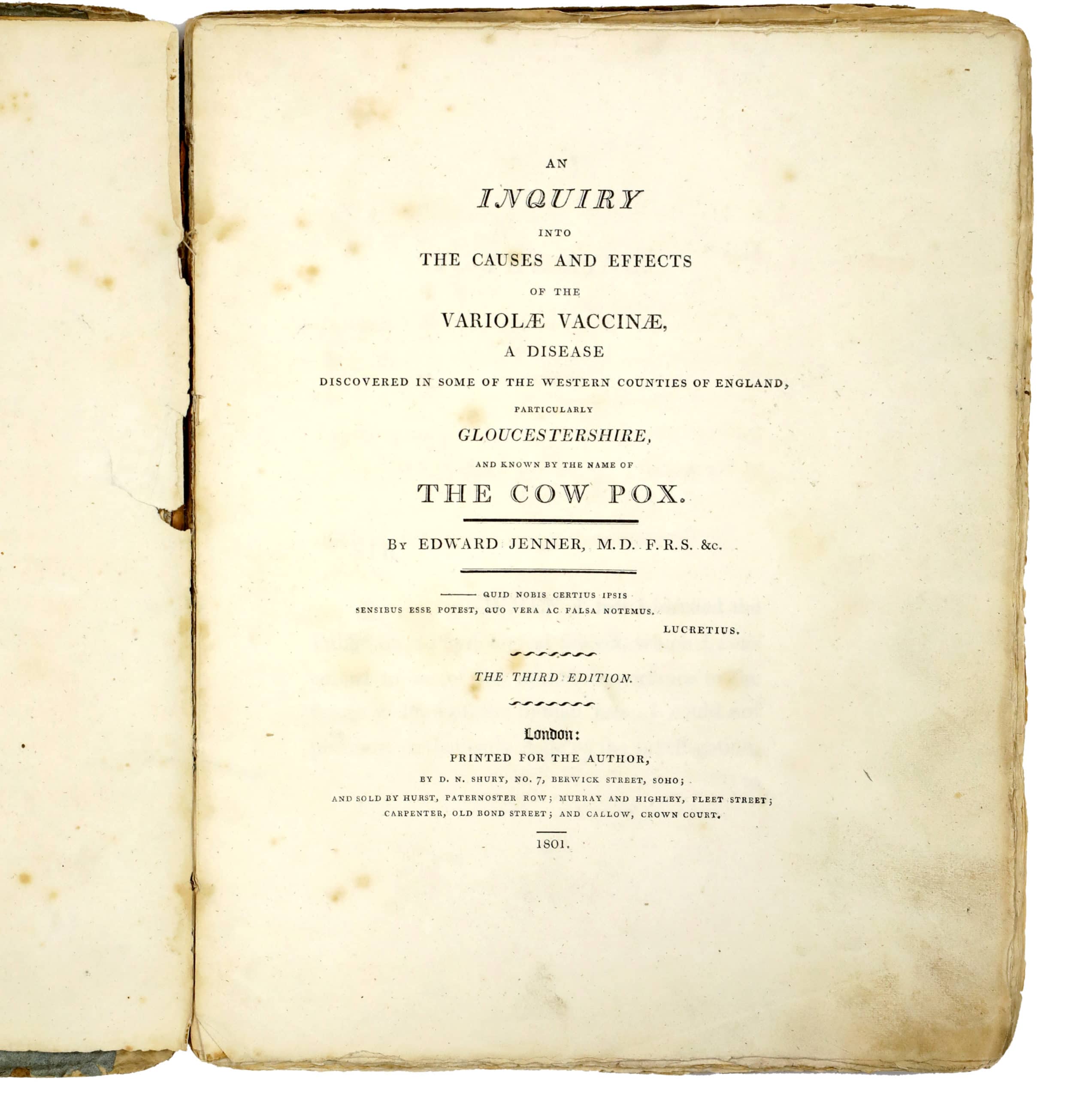 Honoring Edward Jenner, inventor of the world’s first vaccine | News ...